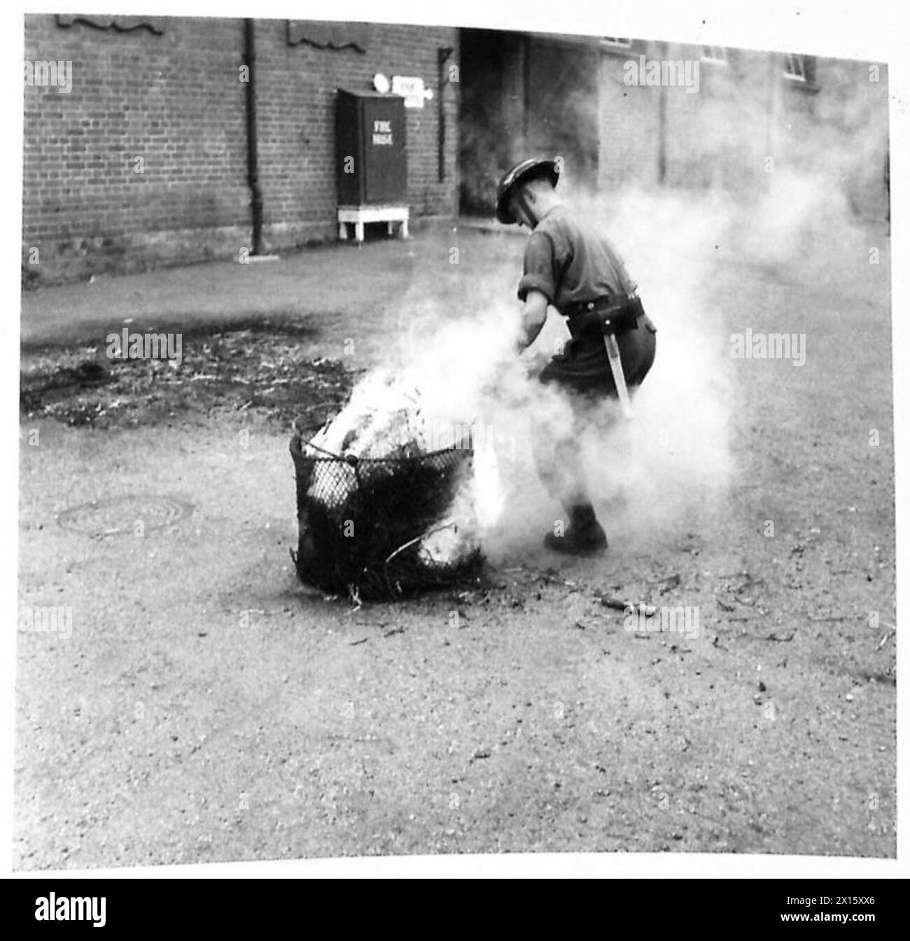 Fire suppression material Cut Out Stock Images & Pictures - Alamy