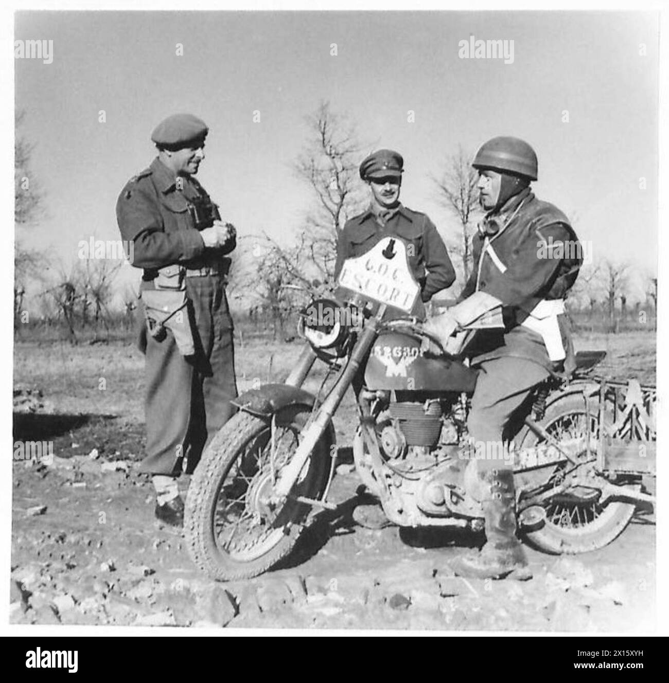 THE BRITISH ARMY IN NORTH AFRICA, SICILY, ITALY, THE BALKANS AND ...