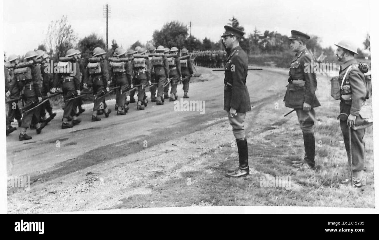 Oxfordshire and buckinghamshire light infantry Black and White Stock ...