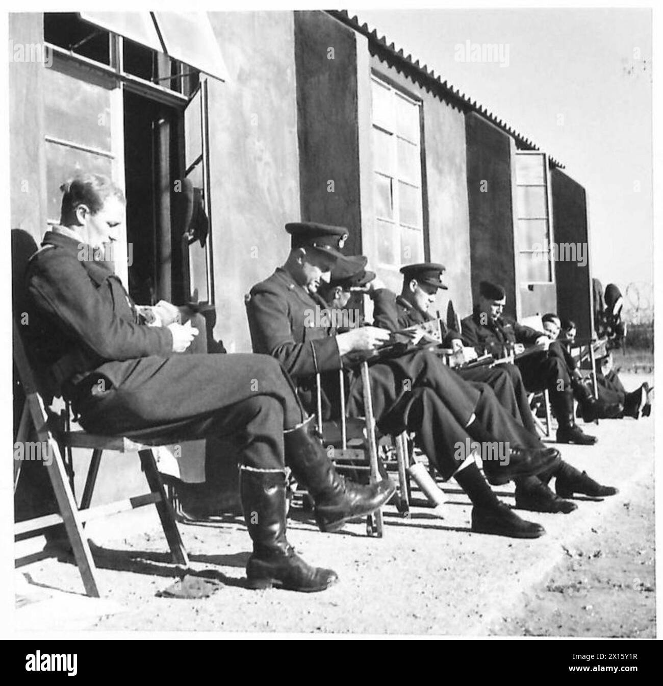 Personnel in air operations Cut Out Stock Images & Pictures - Alamy