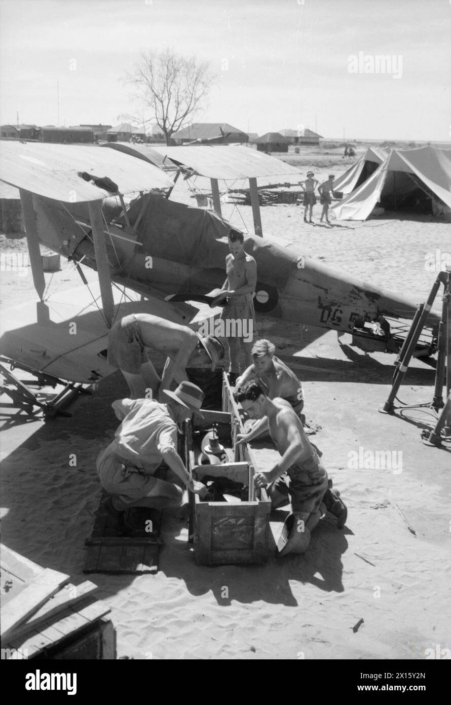 RAF maintenance crews in Burma service forward airstrips in 1944 ...