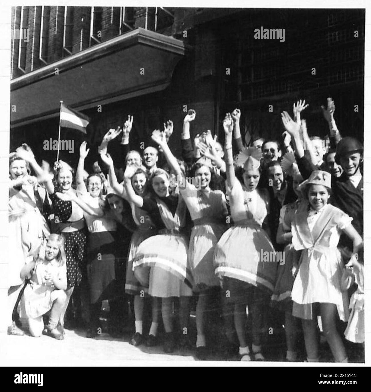 THE BRITISH ARMY IN NORTH-WEST EUROPE 1944-1946 - Young women in ...