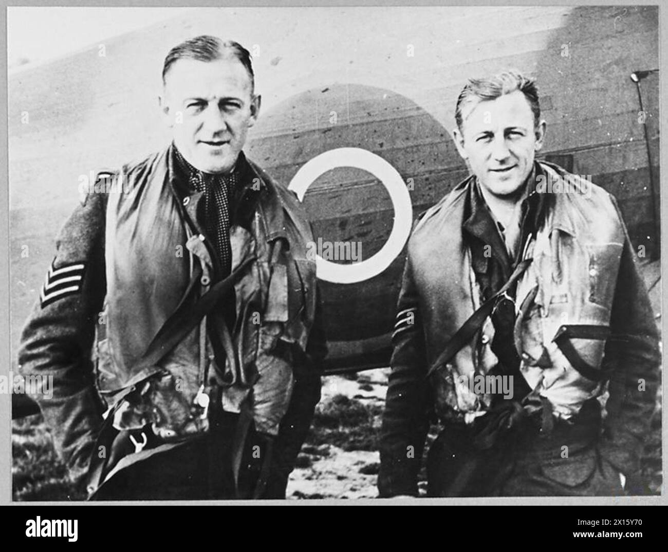 Twin brothers from South Africa, Sergeant Pilots Douglas Charles ...