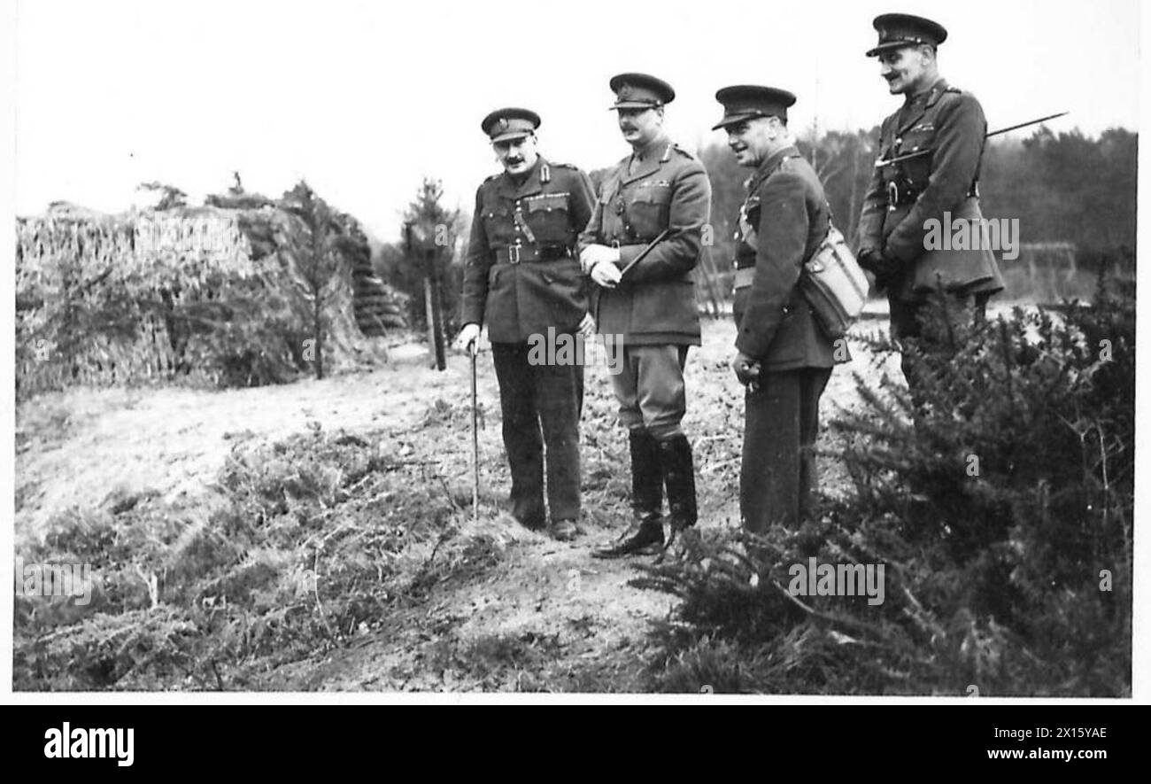 The Duke of Gloucester visits East Anglia, observing the sea from a ...