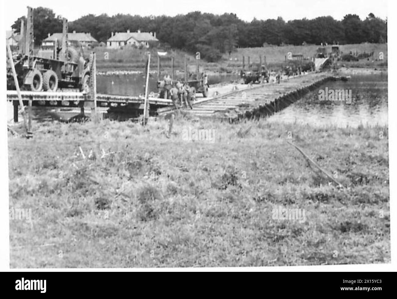 LARGE BRIDGE CONSTRUCTED BY R.E.s - Miscellaneous pictures taken for ...