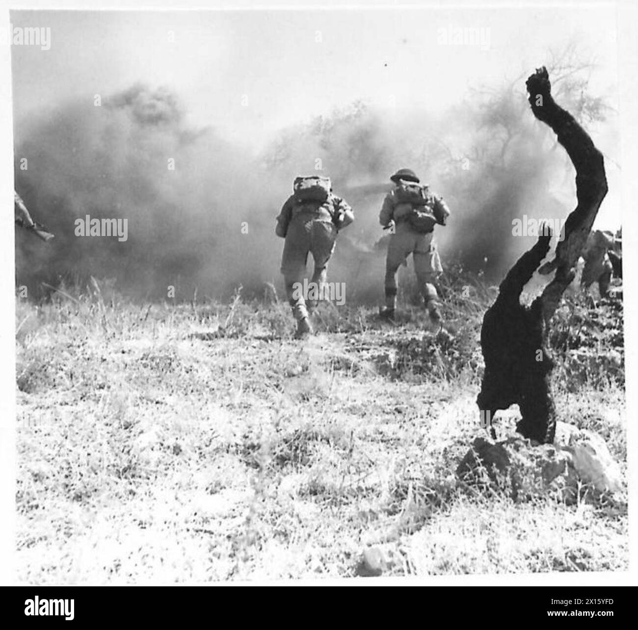 During the northward advance, the 8th Army silenced enemy 88mm ...