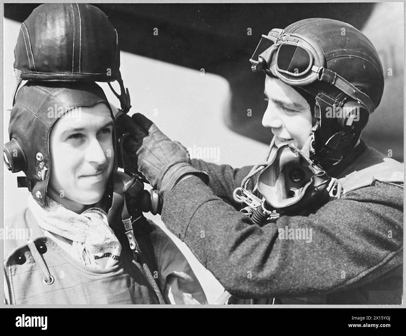 AIR MARSHAL SIR ARTHUR CON INGHAM VISITS TACTICAL AIR FORCE AIRFIELDS ...