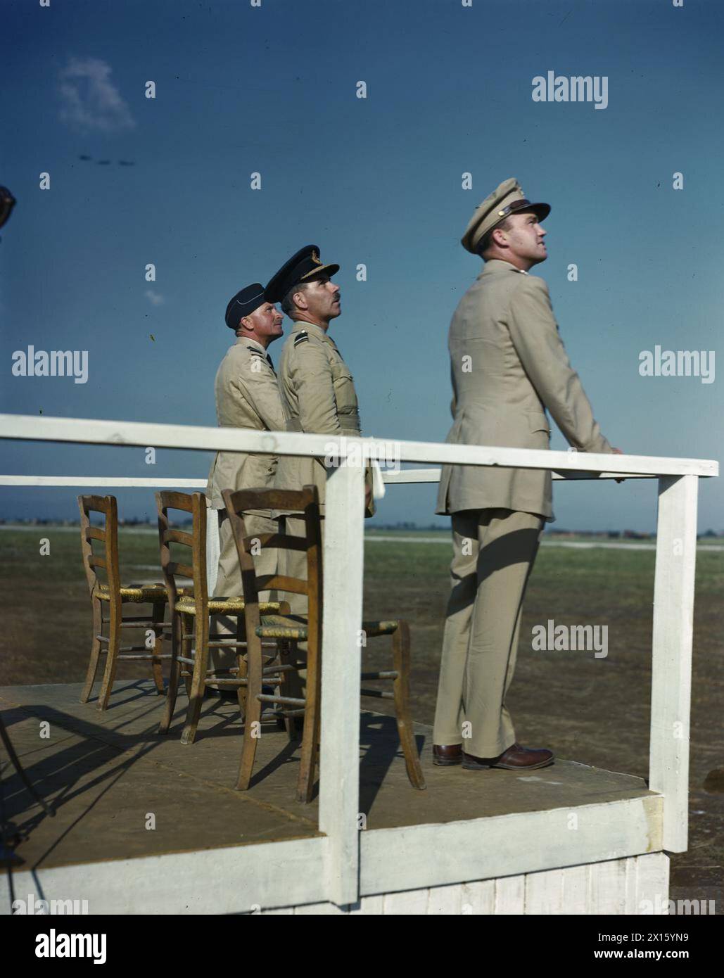 DESERT AIR FORCE FLY PAST AT CAMPOFORMIO AIRFIELD, UDINE, NORTHERN ...