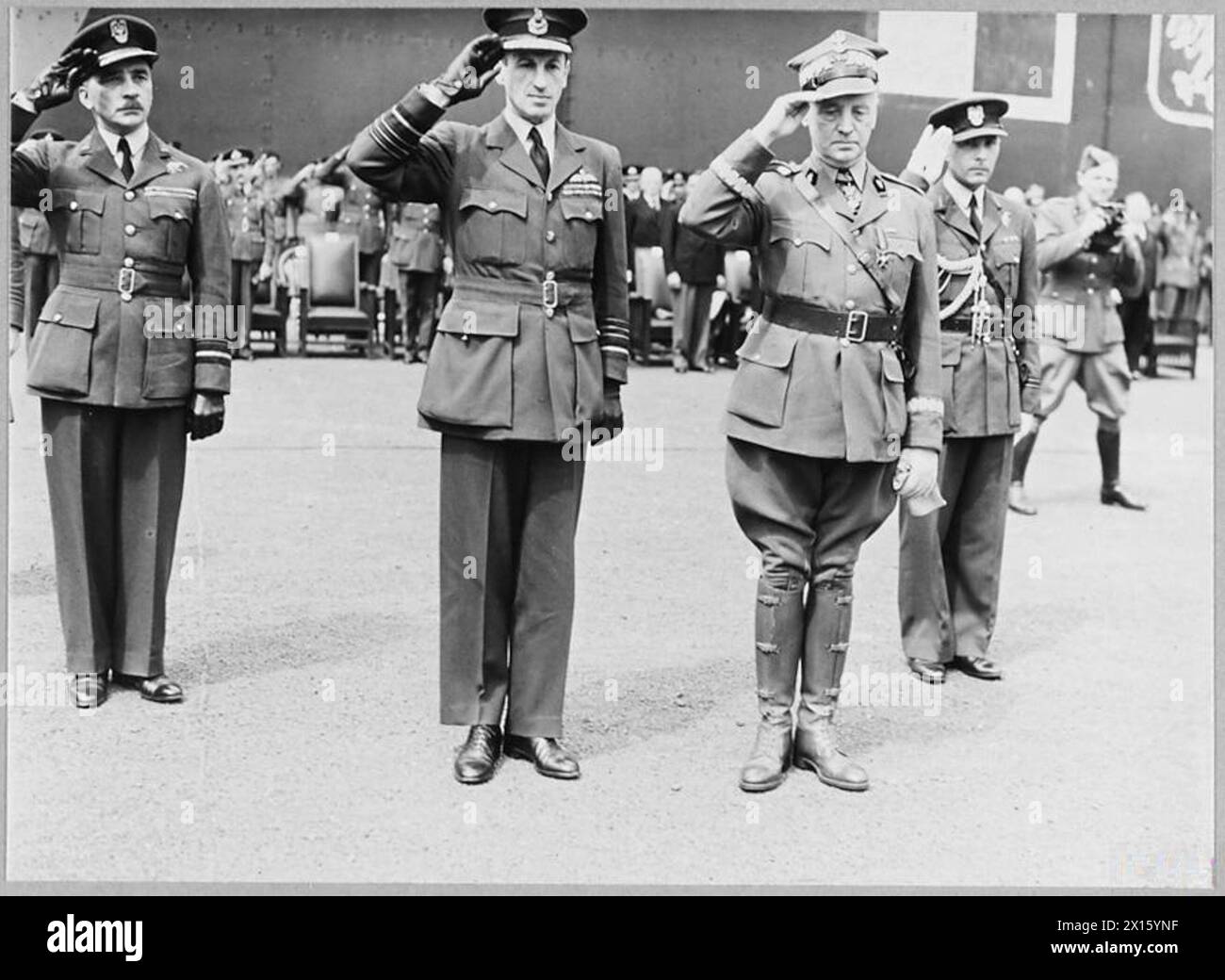 Air Marshal Charles Portal, Commander-in-Chief of RAF Bomber Command ...