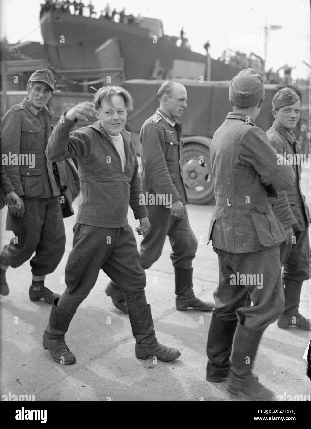 Prisoners from normandy hi-res stock photography and images - Alamy