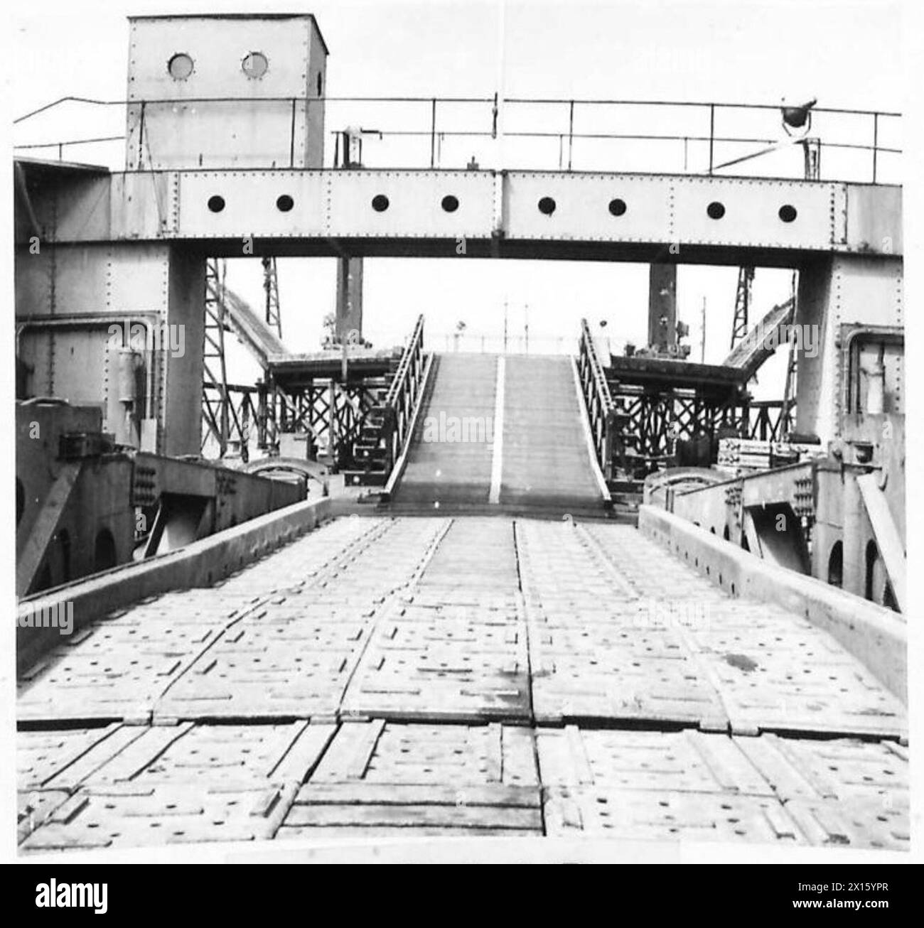 PHOTOGRAPHS OF PREFABRICATED PORT ETC - View of Ramp along Telescopic ...