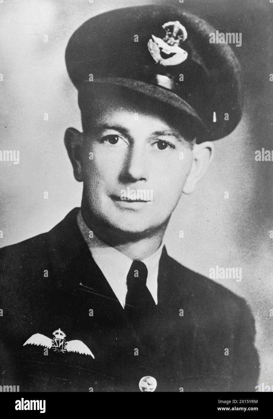 VICTORIA CROSS WINNERS: 1939-1945. - Portrait of Lloyd Allen Trigg RAF ...