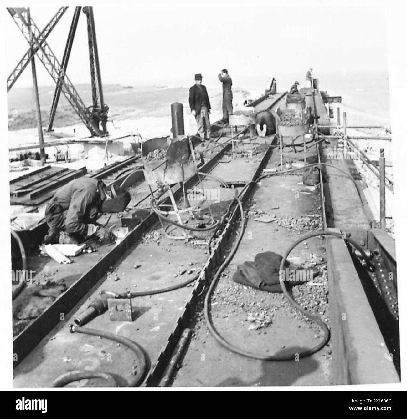 Deck procedure Cut Out Stock Images & Pictures - Alamy