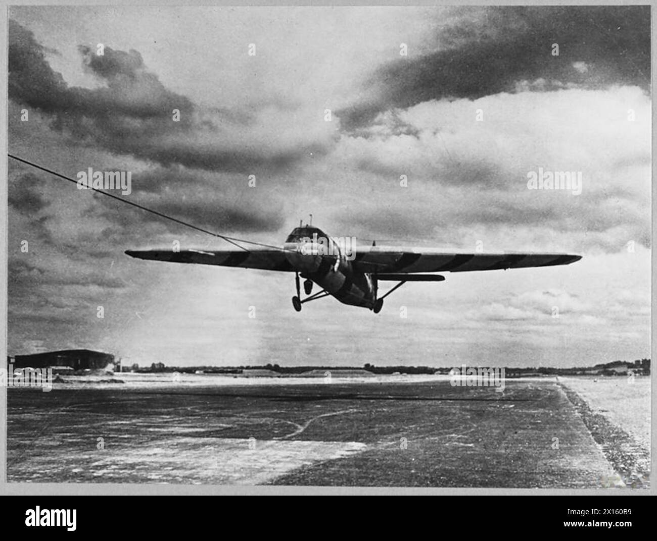 The Airspeed Horsa glider designed to carry troops and freight during ...