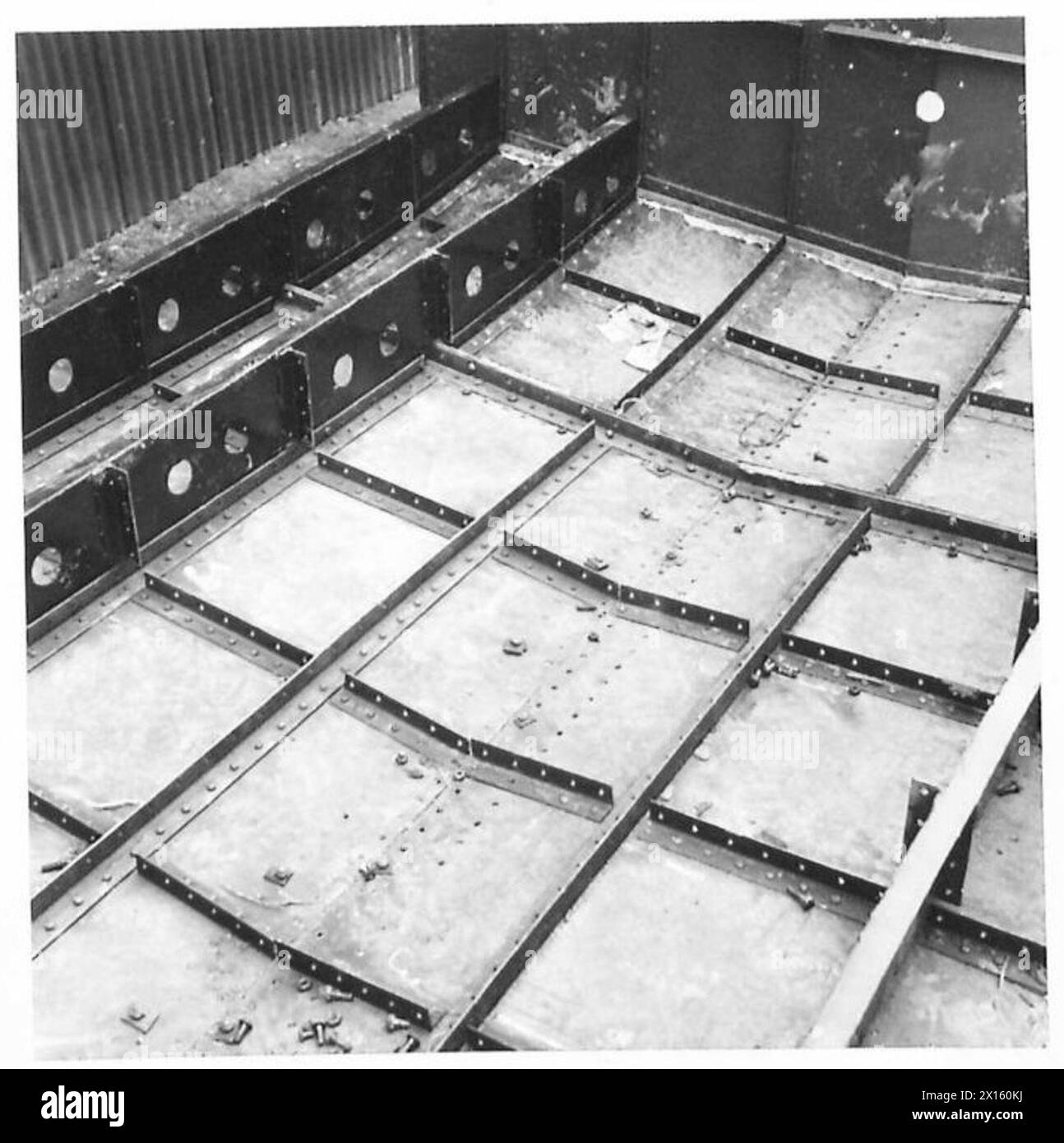 ROYAL ENGINEERS ASSEMBLE NEW CRAFT - Longitudinals two and three in ...