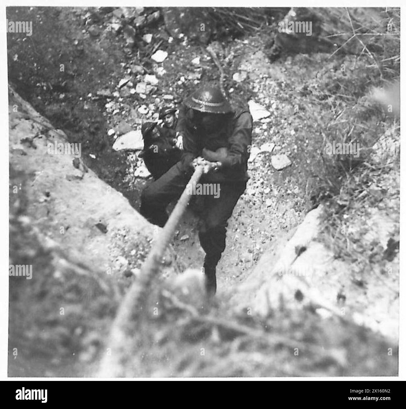 Police activity in field Cut Out Stock Images & Pictures - Alamy