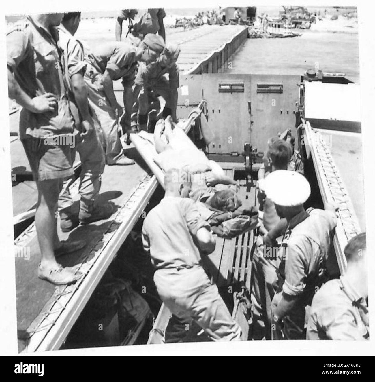 Hospital transfer ship Cut Out Stock Images & Pictures - Alamy