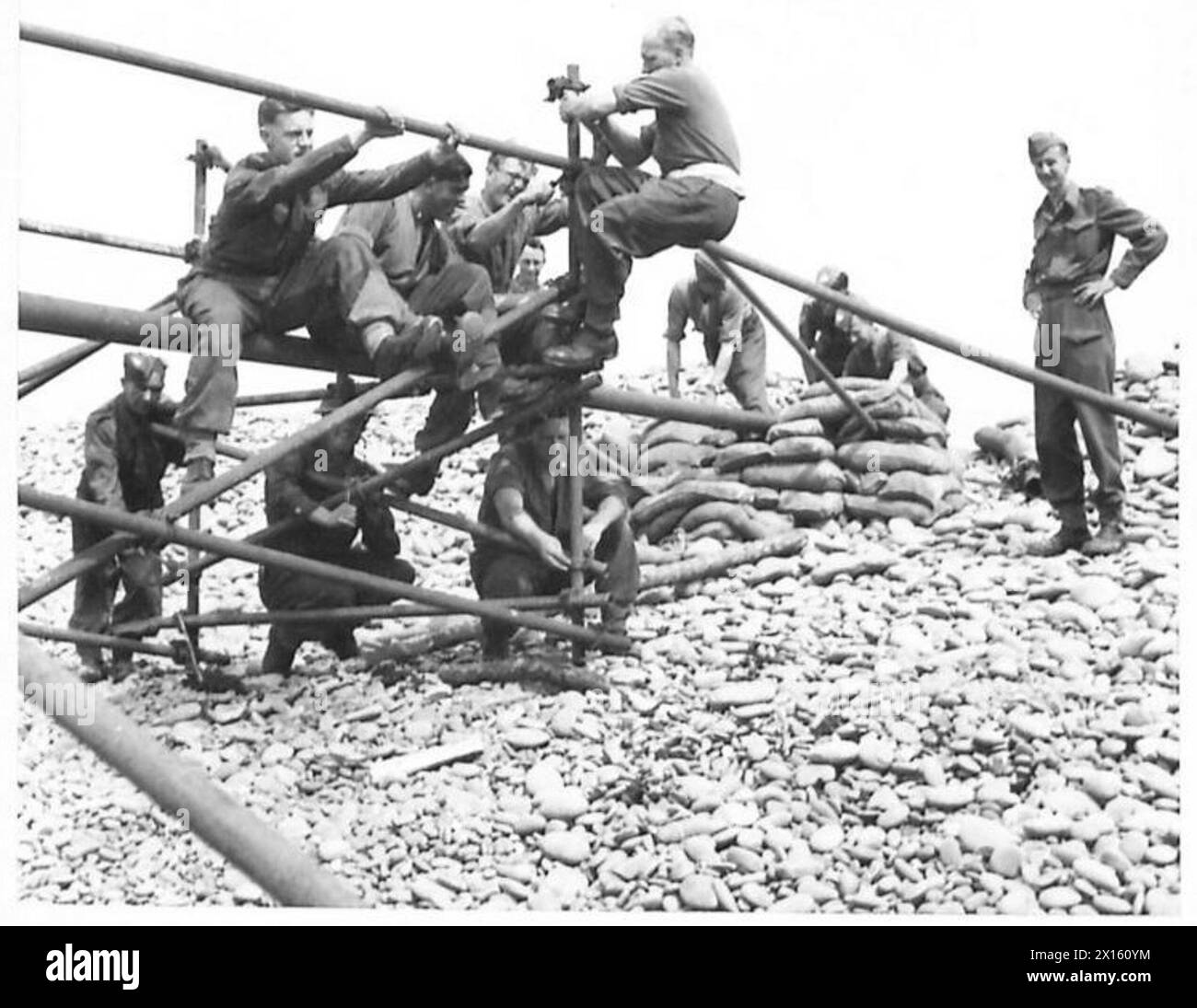 Records document the Punch Exercise conducted by British Army units for ...