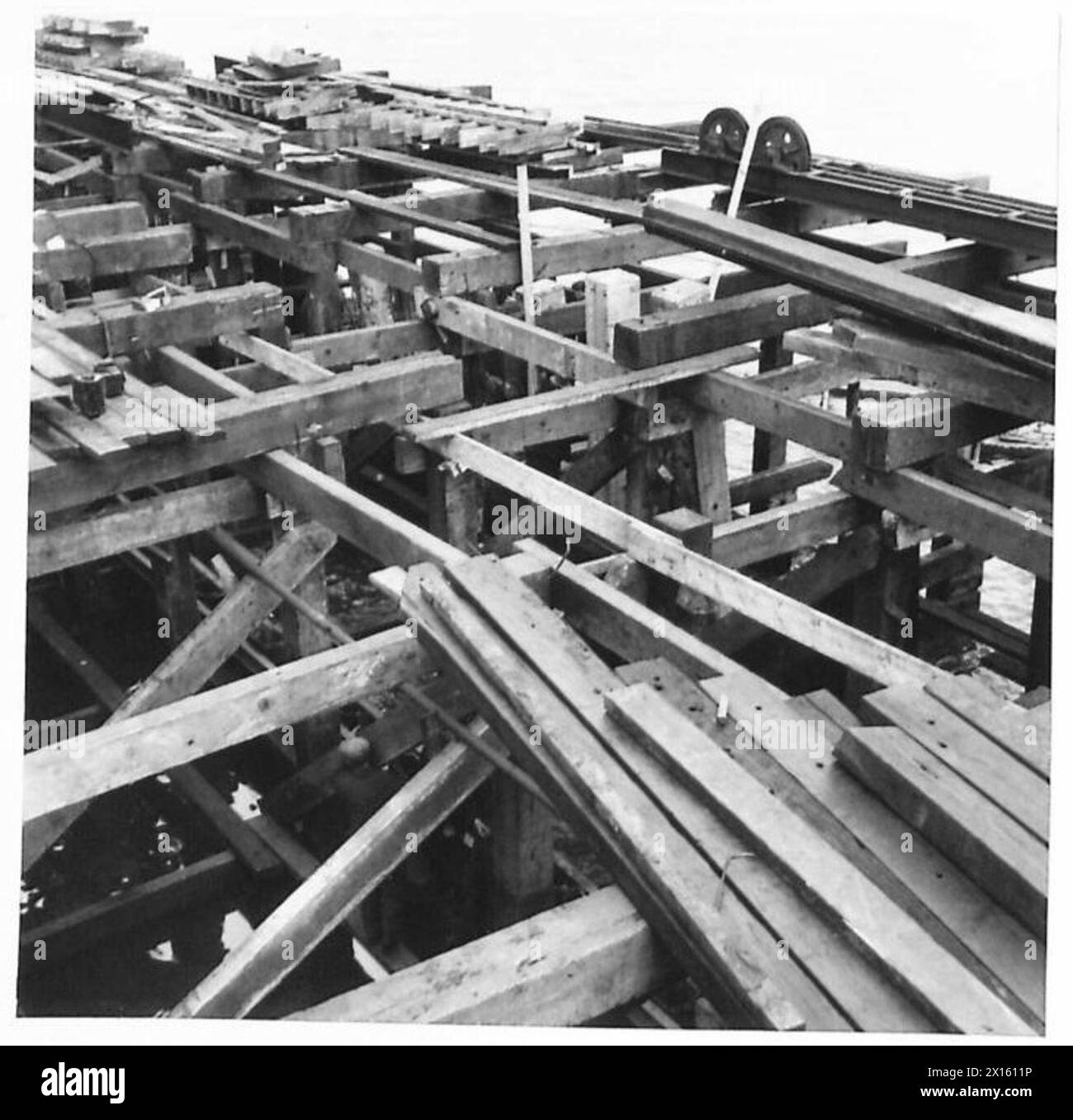 Construction view Black and White Stock Photos & Images - Alamy