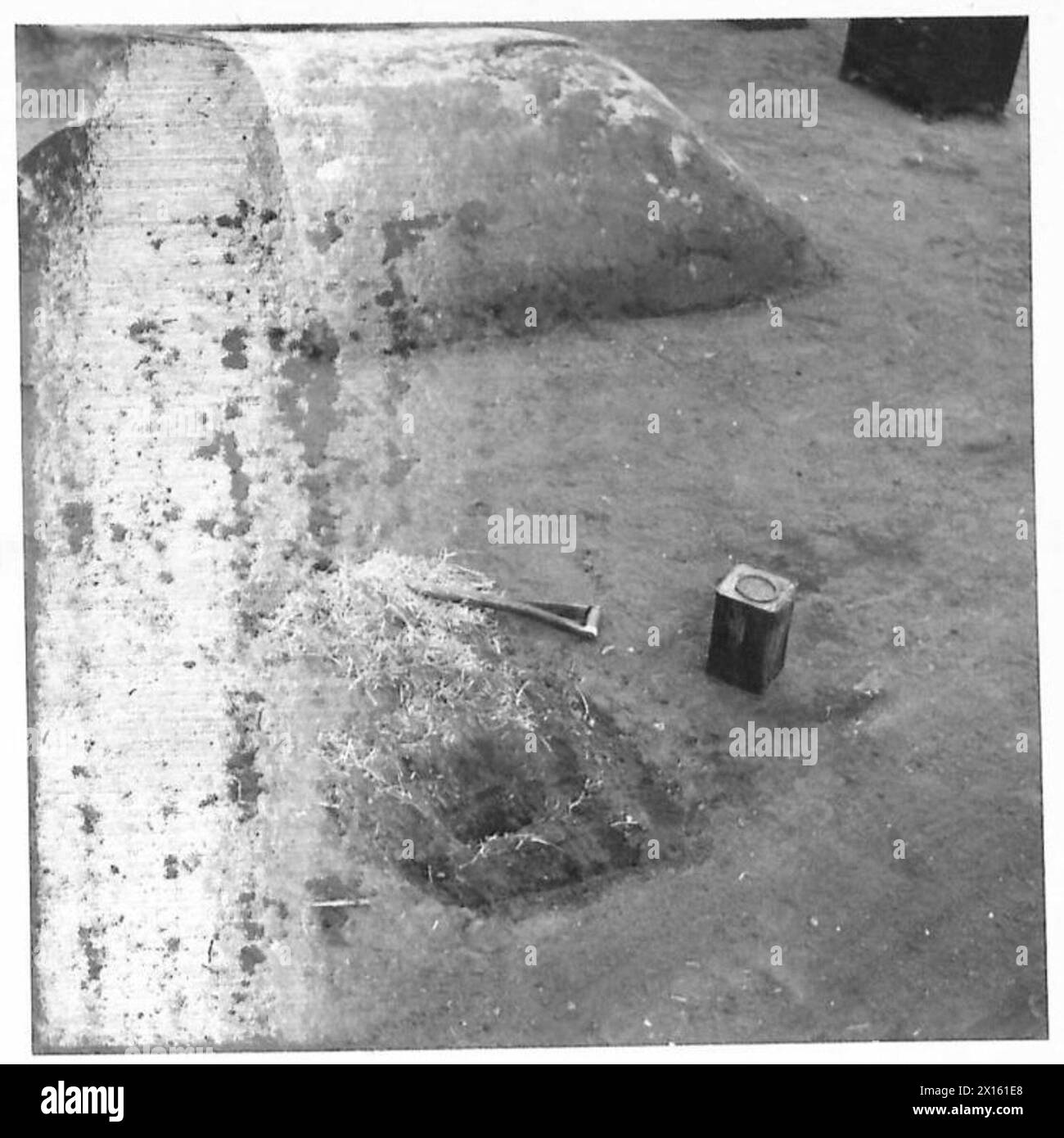 IMPROVISED COOKING OVENS - Improvised cooking ovens and boilers in use ...