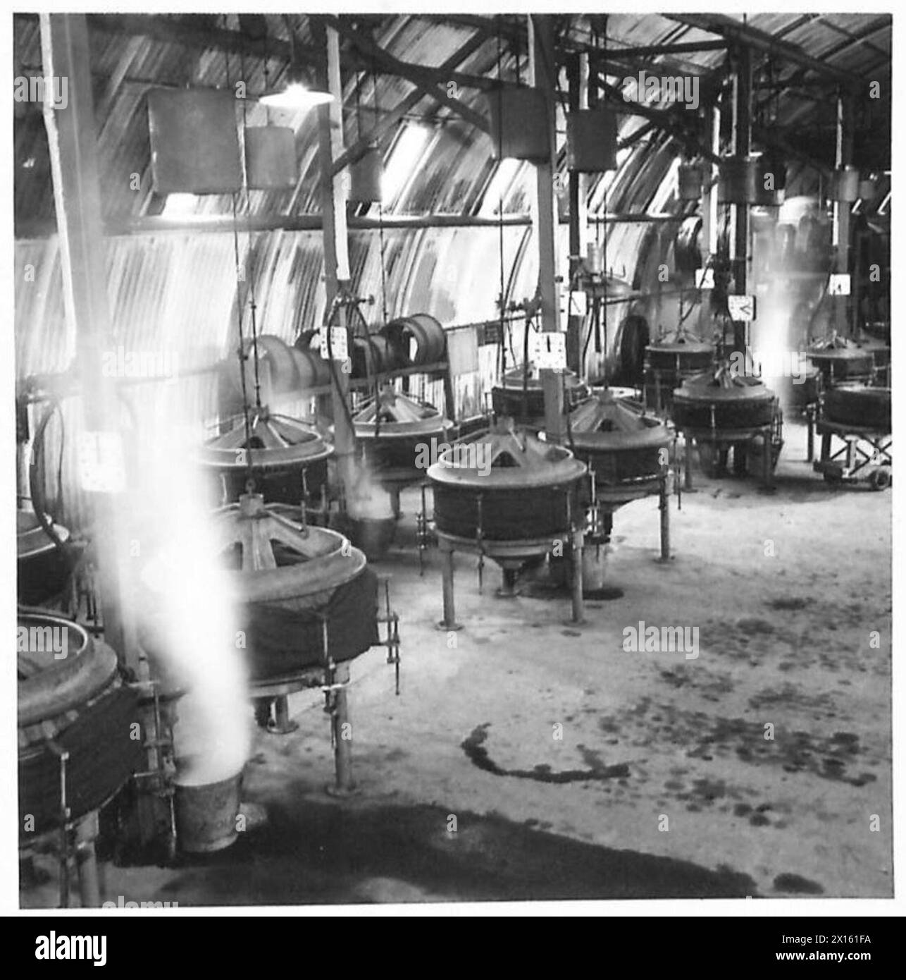 TYRE REPAIR FACTORY : CHILWELL - Tyresole tables , British Army Stock ...