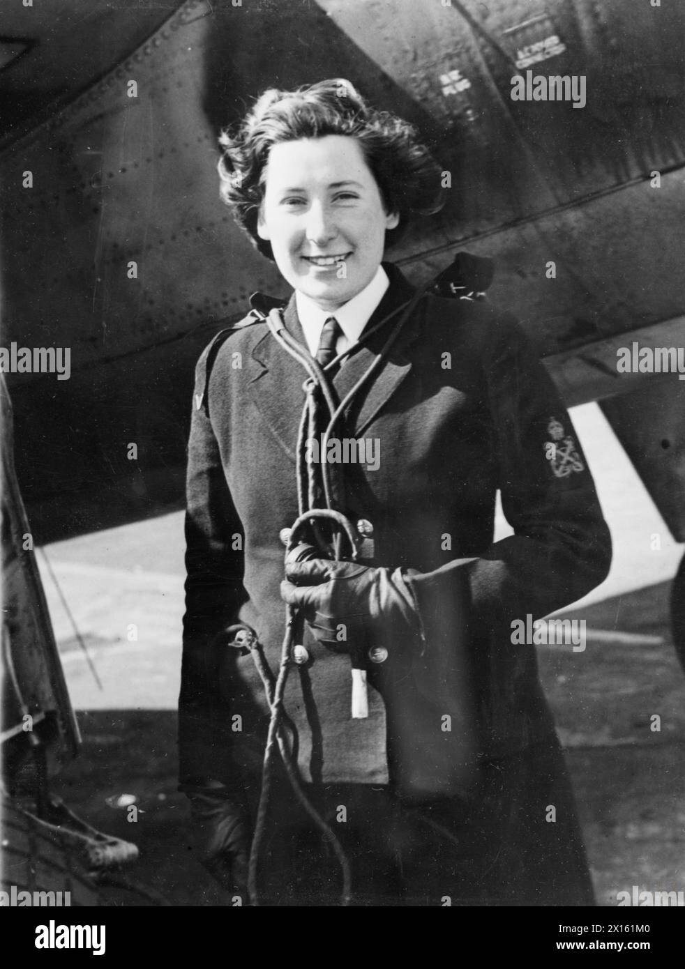 In May 1944, Wren P/O B.T. Hogg of Battersea Park, London, maintained ...