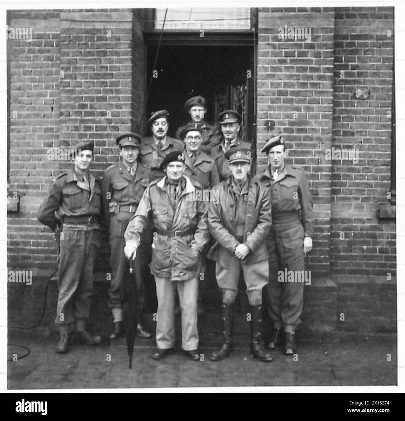During 1944-1945, the Commander-in-Chief of the British Army visited ...