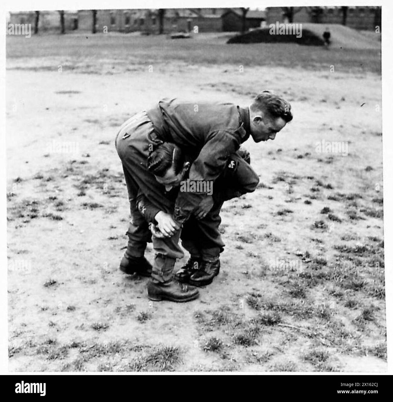 Fireman's lift hi-res stock photography and images - Alamy