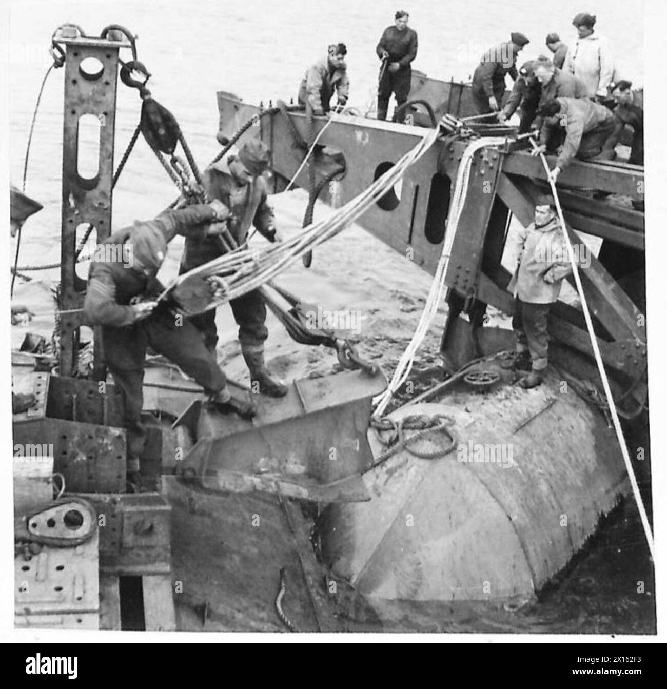 Sea deployment Black and White Stock Photos & Images - Alamy