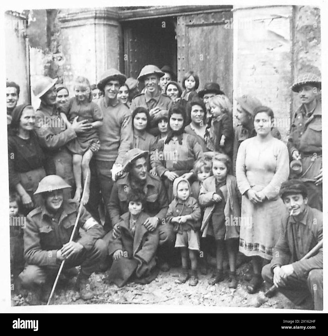 ITALY : EIGHTH ARMYRECONSTRUCTION ROYAL FUSILIERS IN ITALY - Many ...