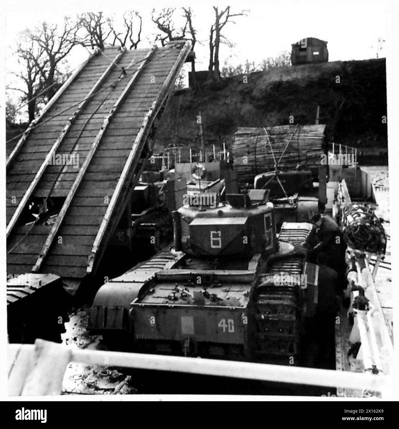 A special device, Load 11, is used to enable tanks to climb ...