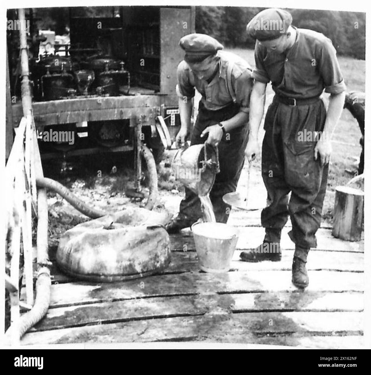 British sanitation section Cut Out Stock Images & Pictures - Alamy