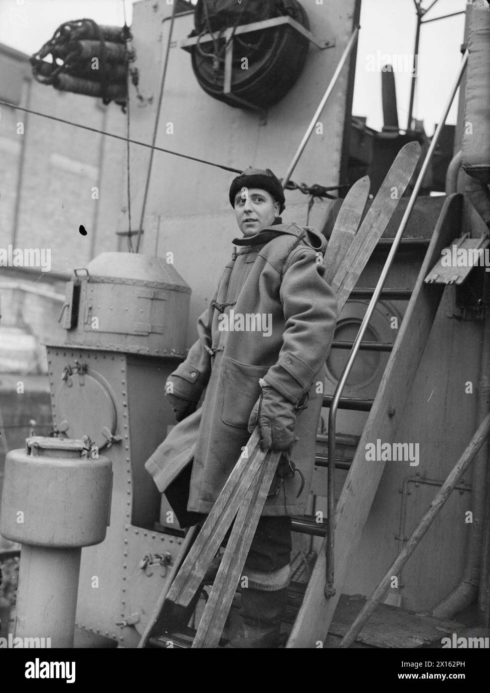 LEADING COOK S MADDISON, OF GRIMSBY, A MEMBER OF THE CREW OF THE ...