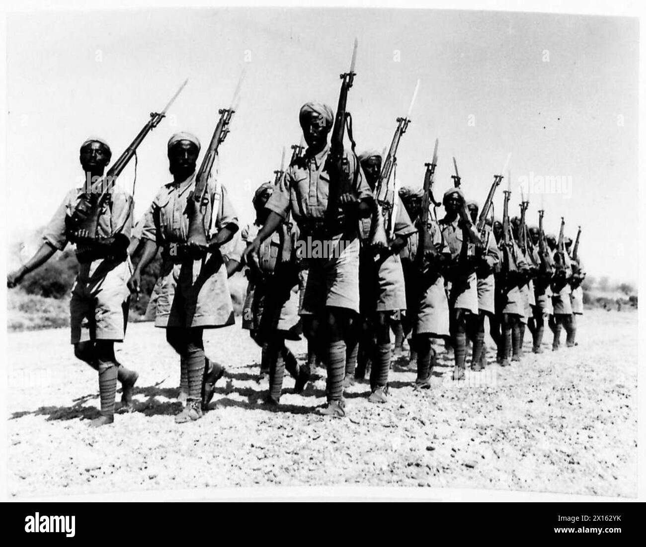 NEGUS UNFURLS STANDARD IN ABYSSINIA - Some of the Emperor's troops ...