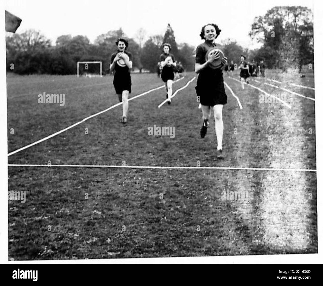MILITANT ASSAULT AT ARMS AND SPORTS MEETING - ATS Potato Race. Some of ...