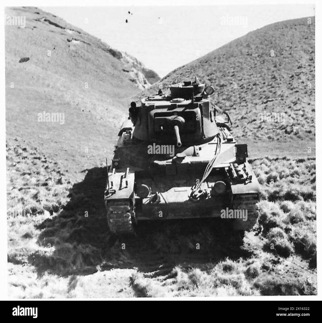 Military vehicle patrol Black and White Stock Photos & Images - Alamy