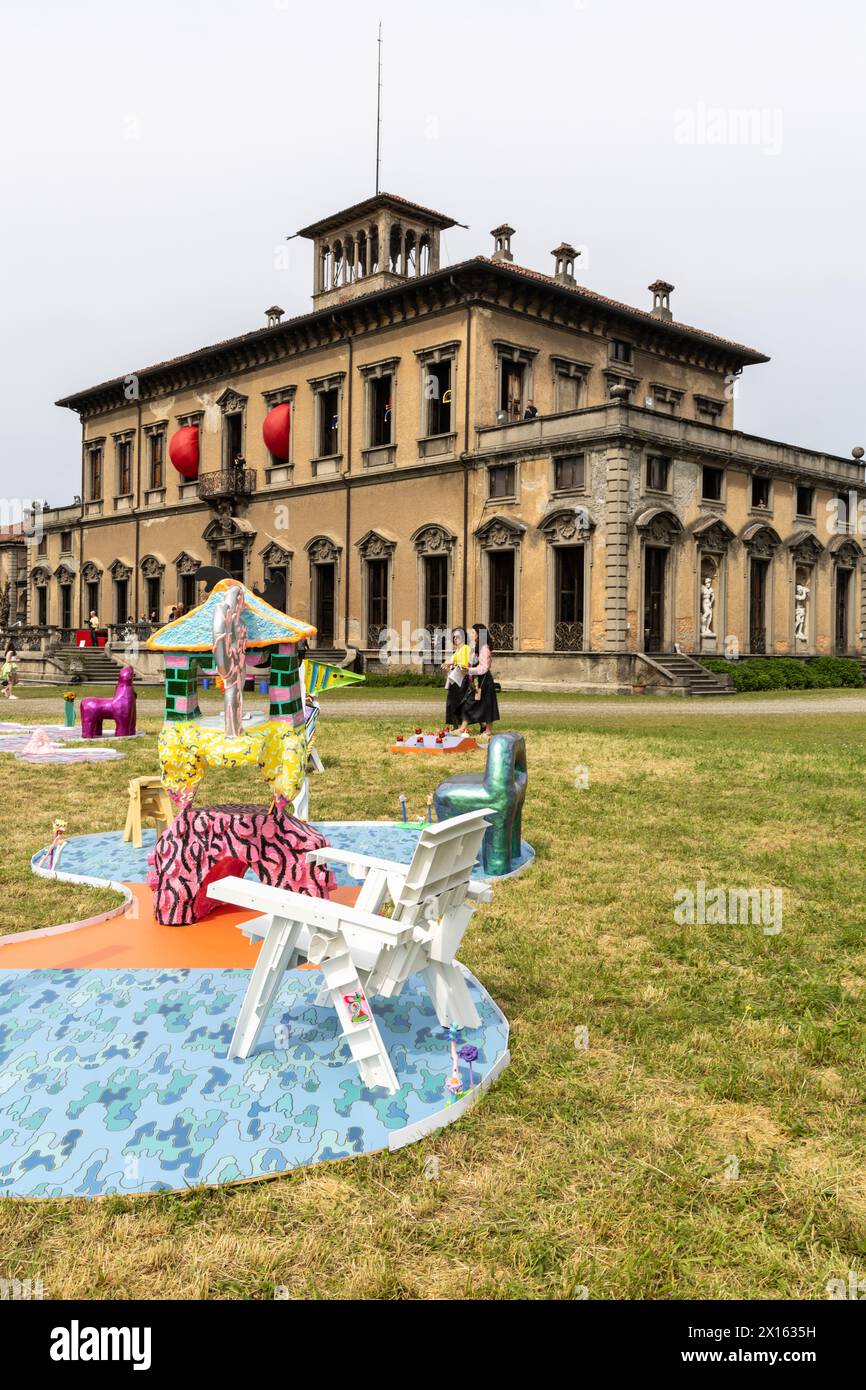 Milan, Italy - april 2024 - Fuorisalone Milan design week - Alcova ...