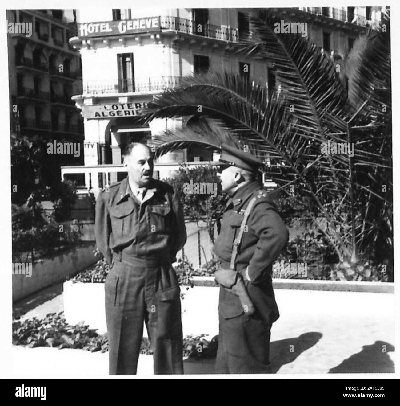 Major-General George Clark, Commander of Lines of Communication, and ...