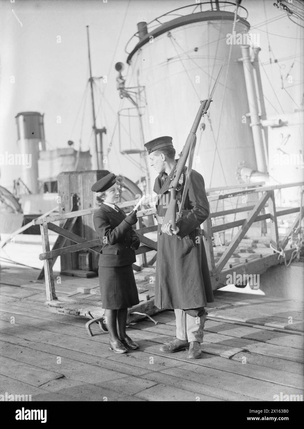 On 15 January 1943 in Harwich, Wren Nancy Jackson, height 4ft 7in ...