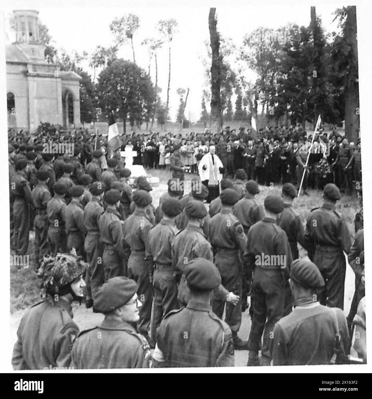 A general view of Amfreville Square during Bastille Day celebrations in ...