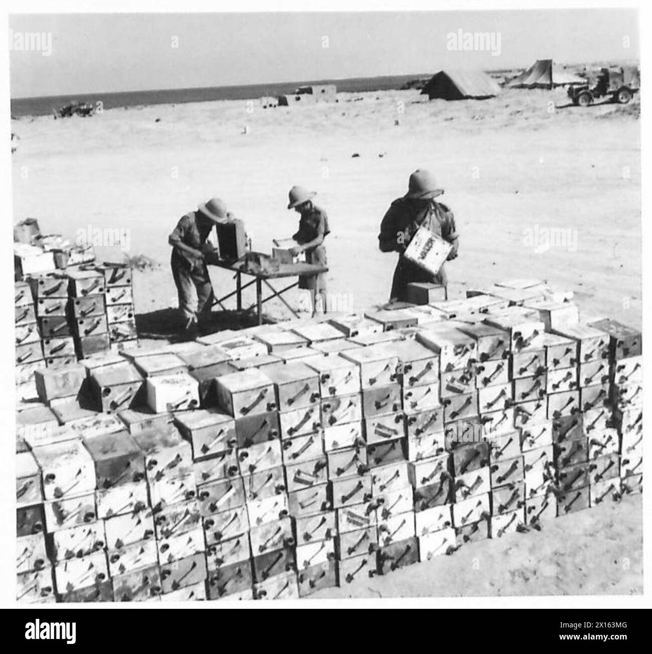 THE DESERT BLACKSMITH - Water cans by the dozen, which come into the ...