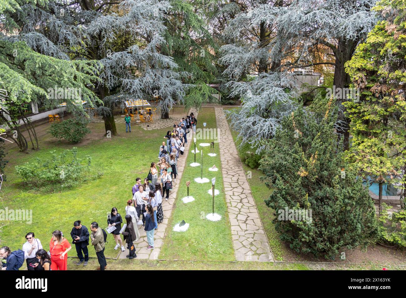 Milan, Italy - april 2024 - Fuorisalone Milan design week - Alcova ...