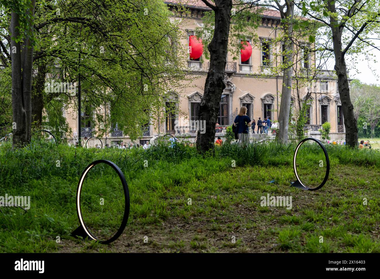 Milan, Italy - april 2024 - Fuorisalone Milan design week - Alcova ...