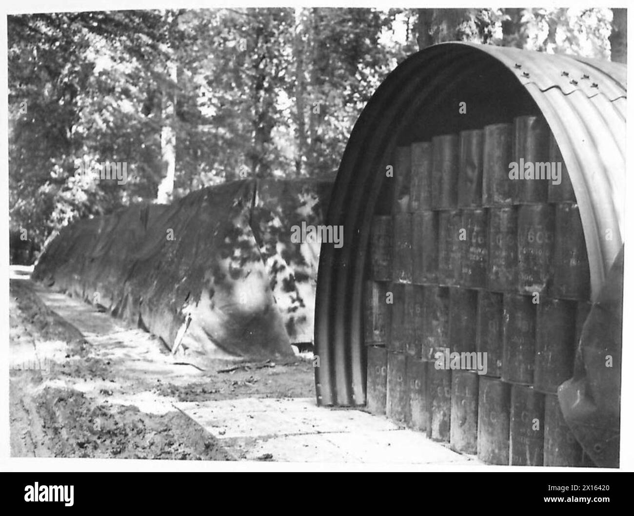 STACKING PETROL AND CAMOUFLAGING DEPOT - Old types of stacking for ...