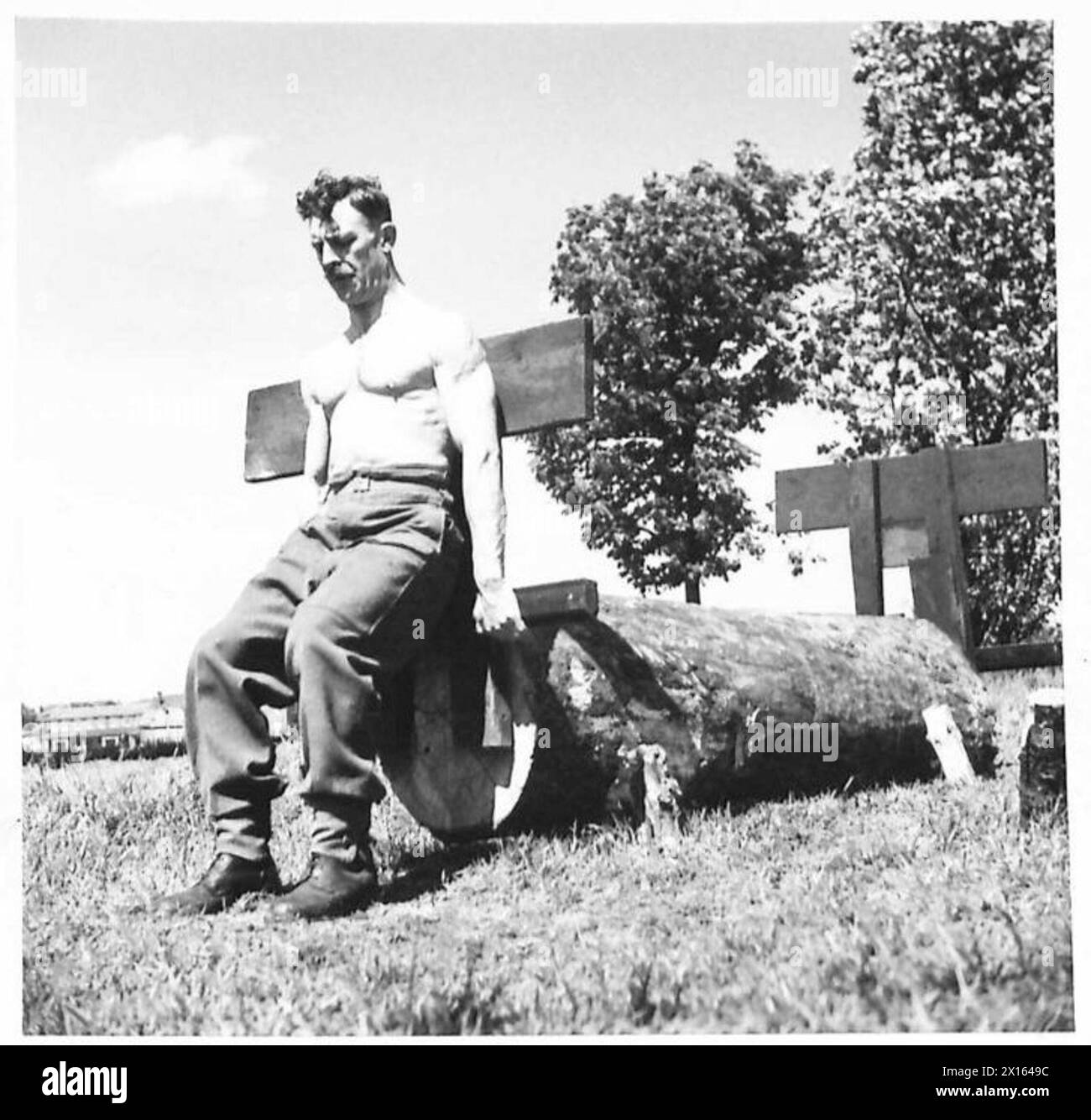 PHYSICAL TRAINING SCHOOL AT HENDON - The collier's lift: The position ...