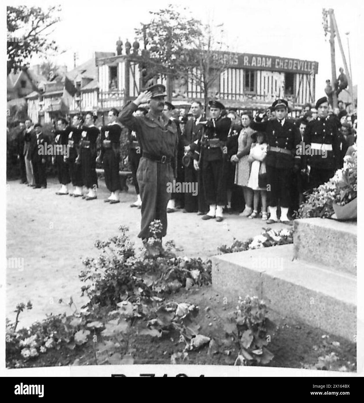 BASTILLE DAY IN NORMANDY - A British officer, Colonel Brodie, Civil ...