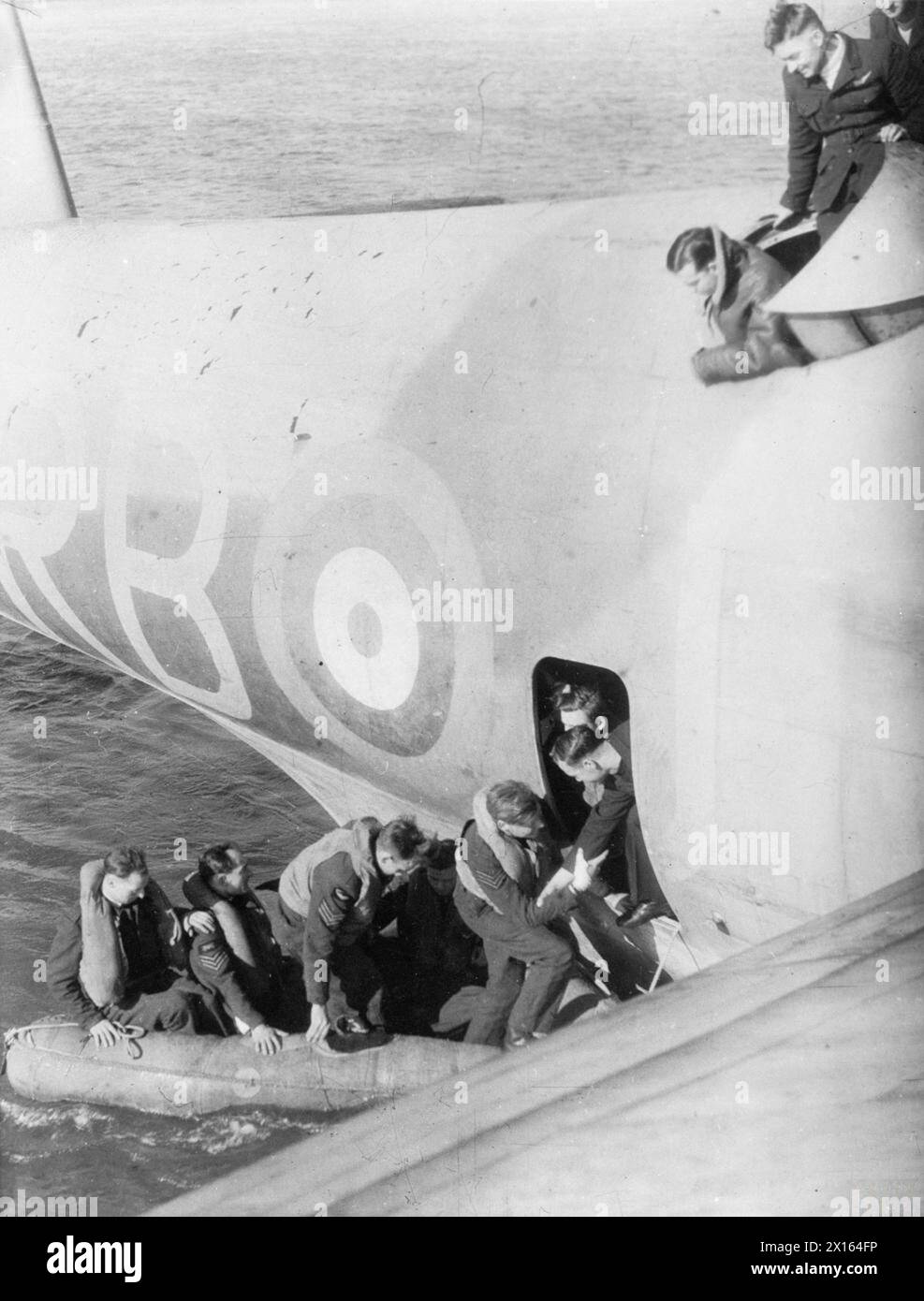ROYAL AIR FORCE COASTAL COMMAND, 1939-1945. - The crew of an Armstrong ...