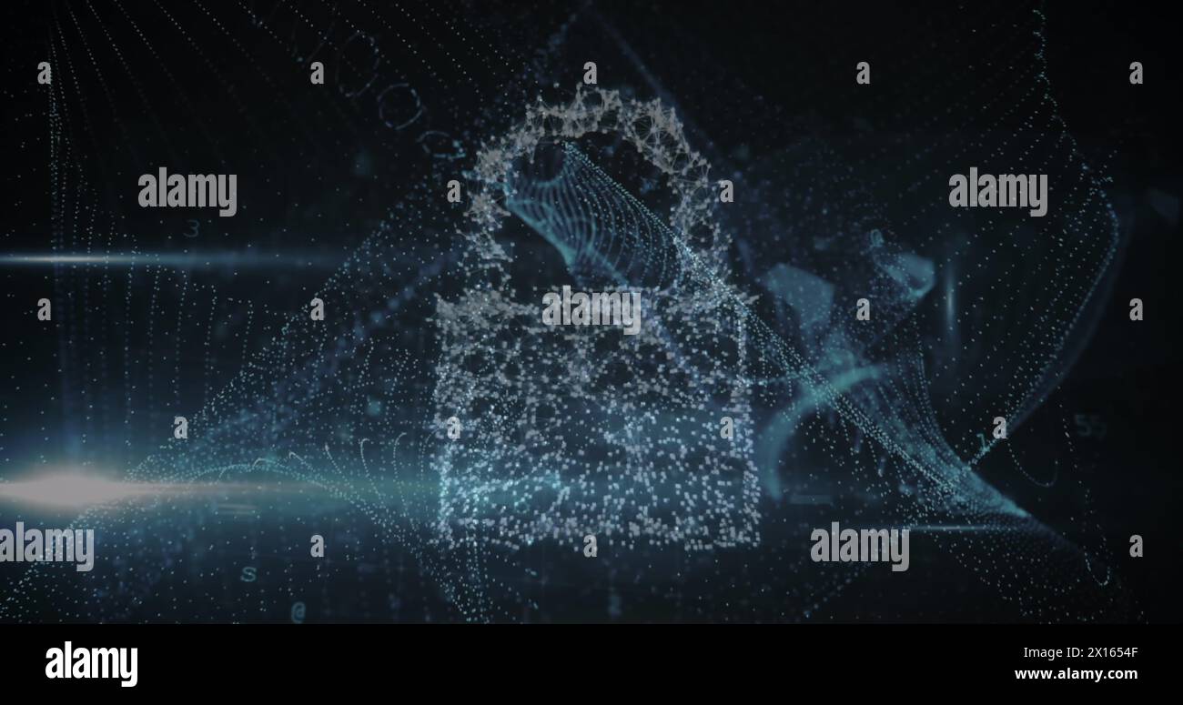 Animation data processing over machine hi-res stock photography and ...