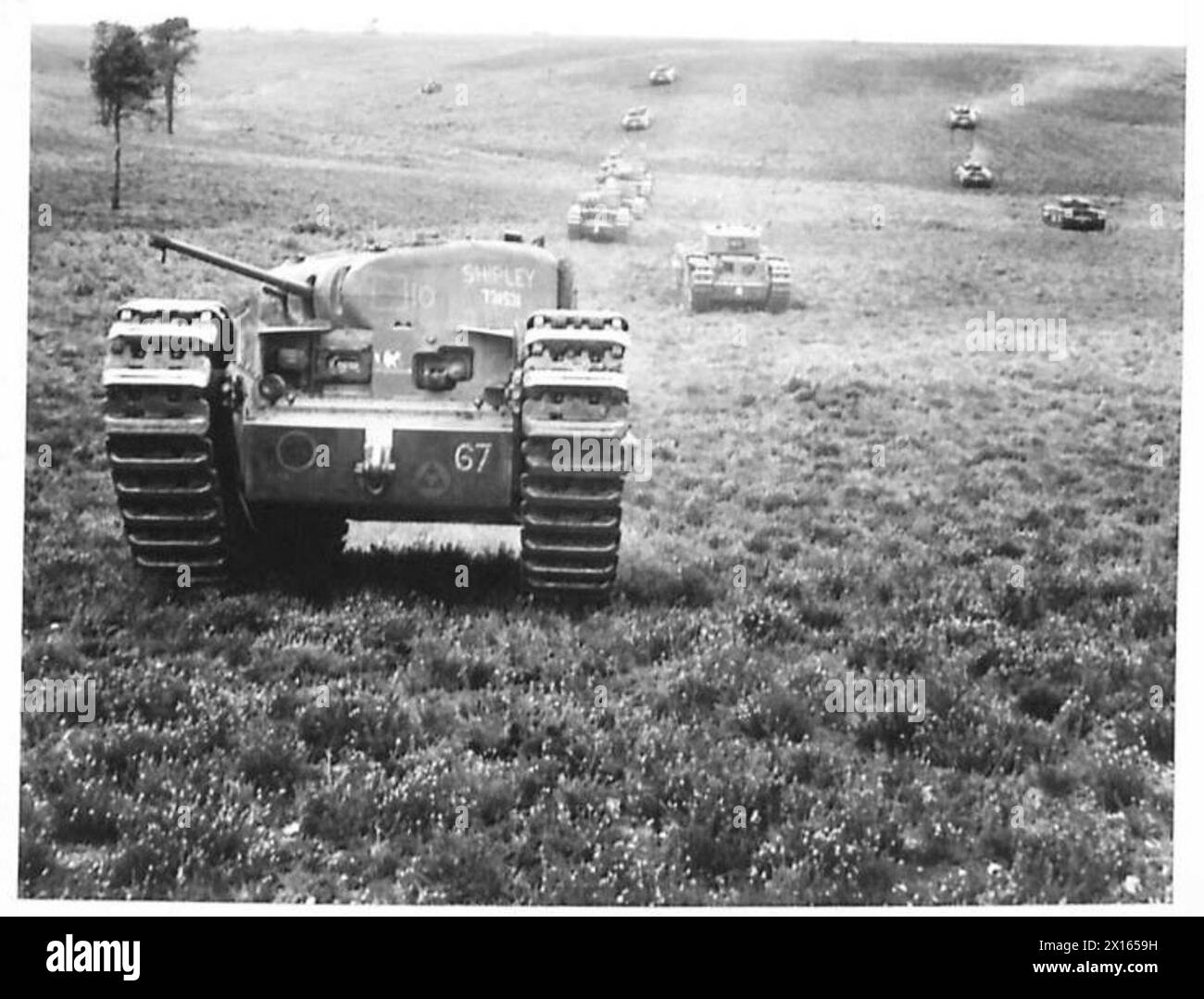 Army churchill tank tanks hi-res stock photography and images - Alamy