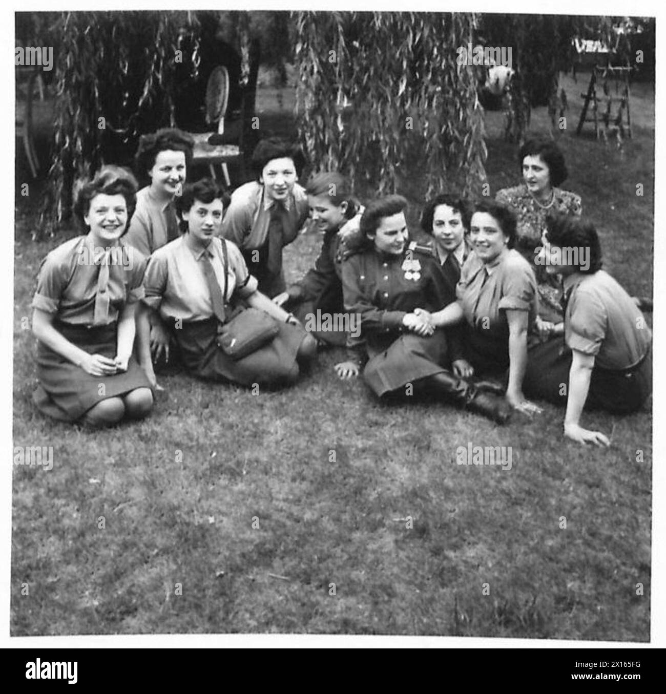 Wartime delegation Cut Out Stock Images & Pictures - Alamy